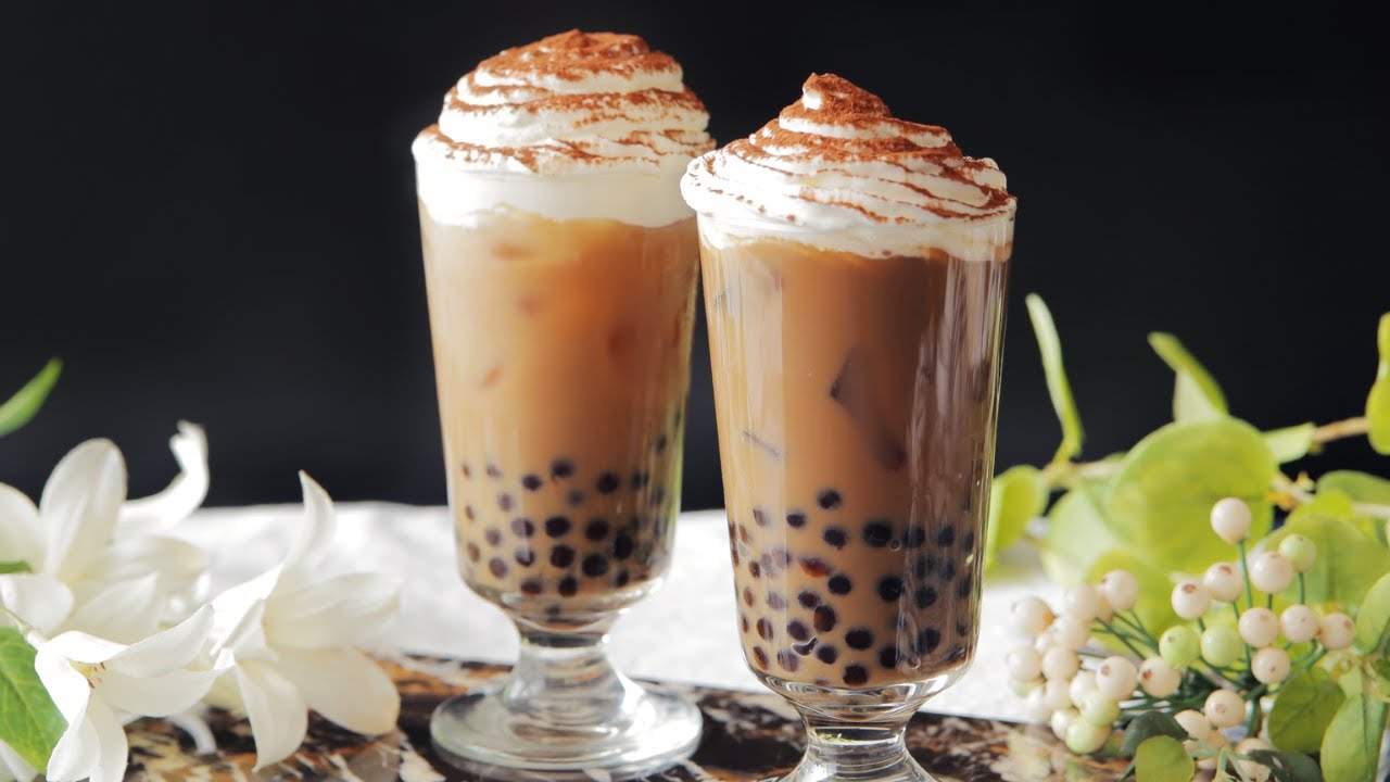 How to Make a Boba Latte at Home! - YouTube