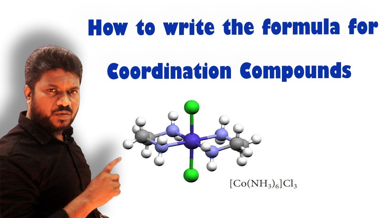 4.How to Write the Formula of Coordination Compounds? @CHEMISTRYTEACHu ...