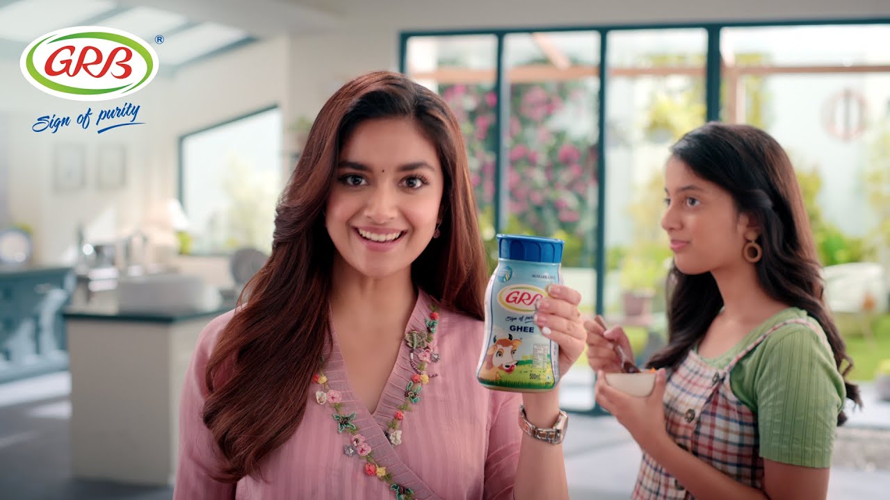 GRB Ghee featuring Keerthy Suresh. - YouTube