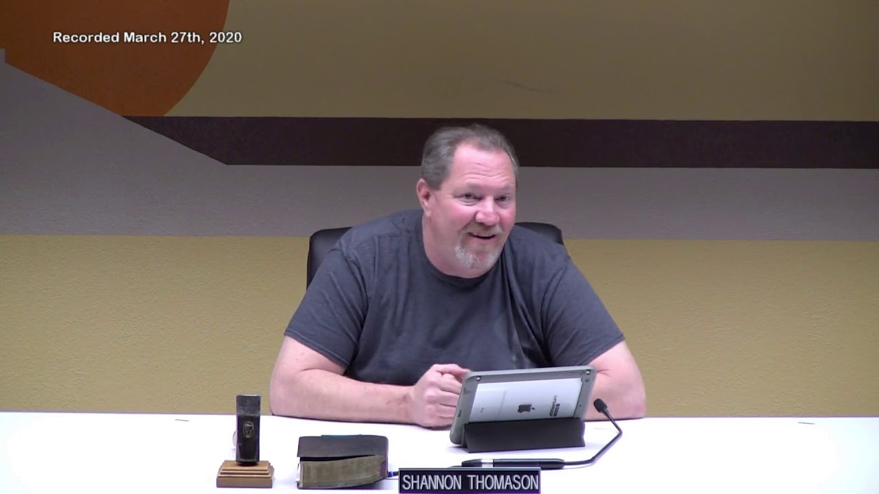 Big Spring Mayor's Coronavirus Update 03-27-2020 - YouTube