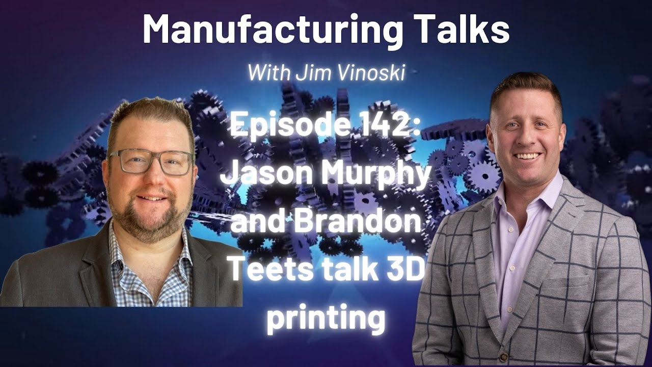 Jason Murphy and Brandon Teets talk 3D printing - YouTube