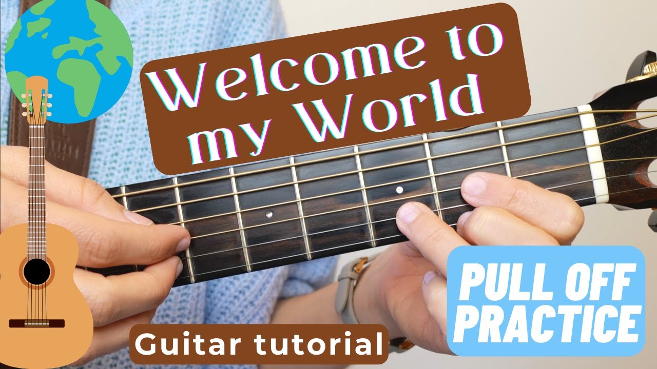 Jim Reeves - Welcome To My World Guitar Tutorial | Pull-Offs focus ...