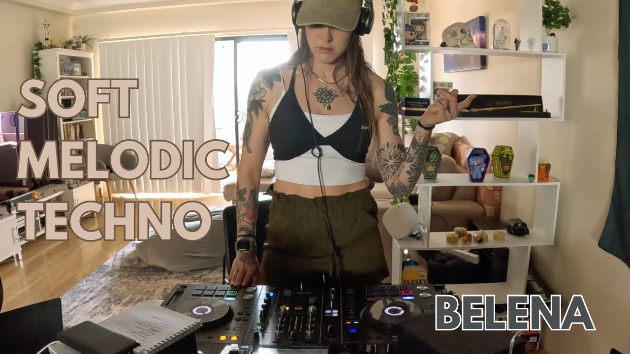 Soft Melodic Techno DJ SET - Belena - YouTube