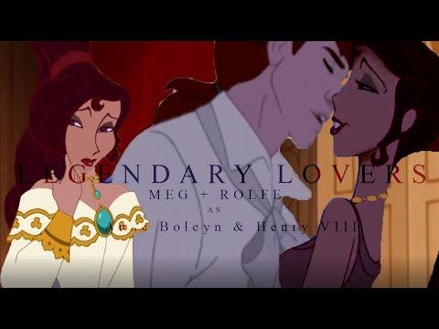 underneath the blood orange sun • Meg (Anne Boleyn) + John Rolfe (Henry VIII)