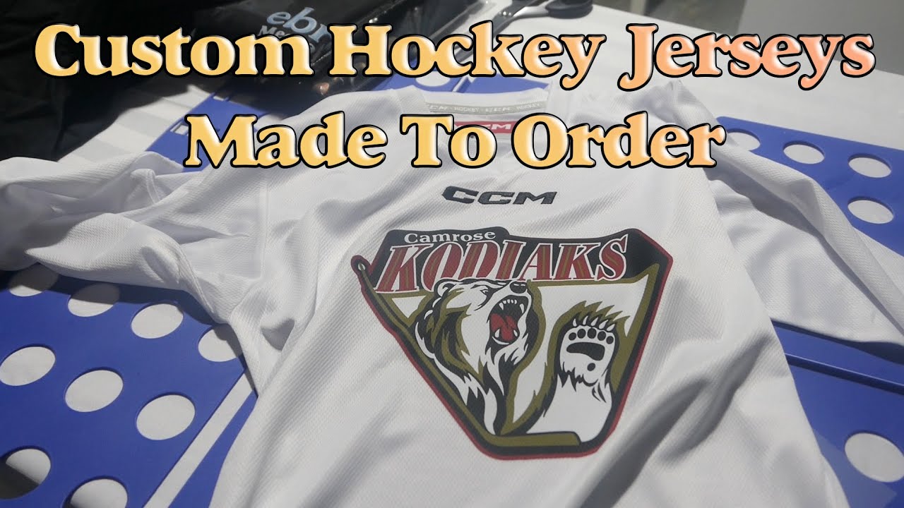 Let's Make A Custom CCM Jersey Design Together! - YouTube
