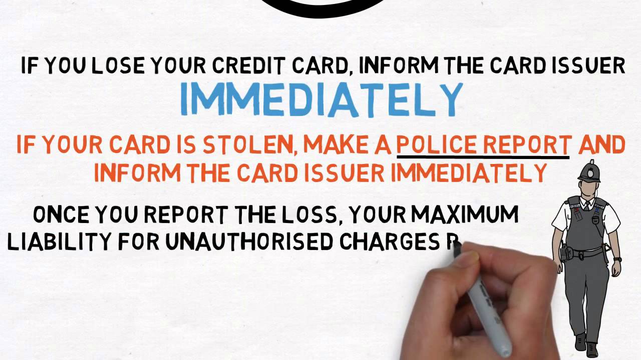 What To Do If Your Credit Card Is Lost Or Stolen? - YouTube