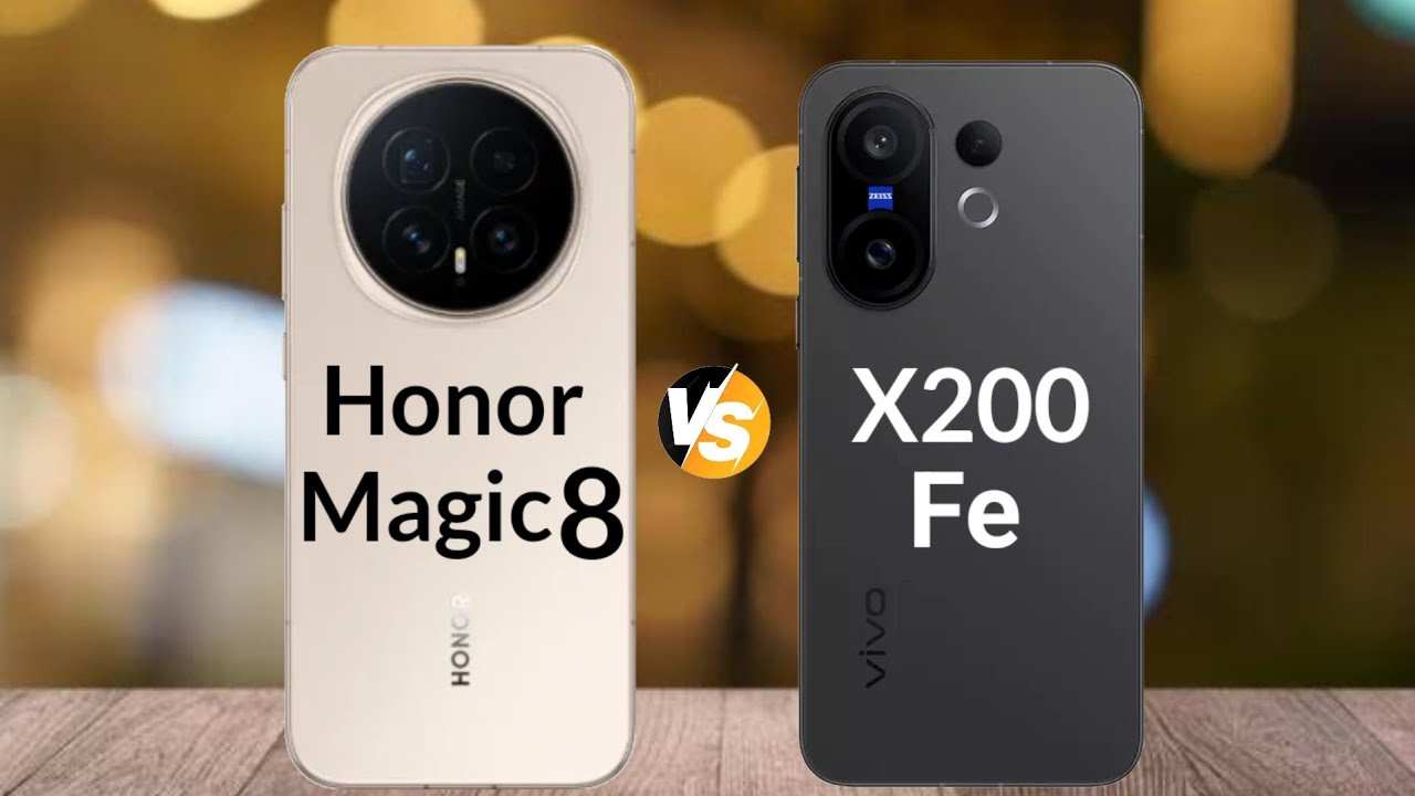 Honor Magic 8 Vs ViVO X200 Fe || Full Comparison - YouTube