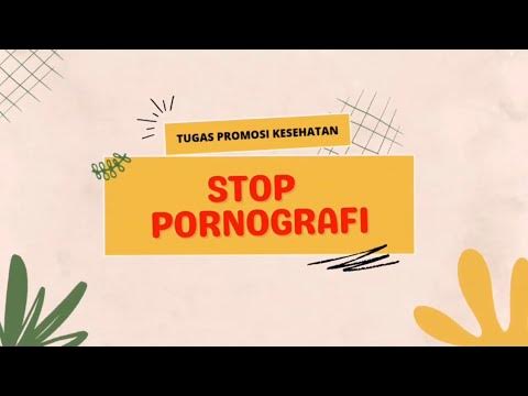 Video Promosi Kesehatan "STOP PORNOGRAFI" - YouTube