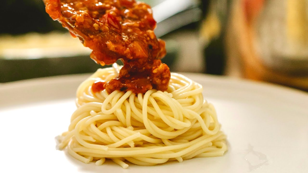 Chicken Spaghetti in Red Sauce | Chicken Spaghetti in Tomato Sauce ...
