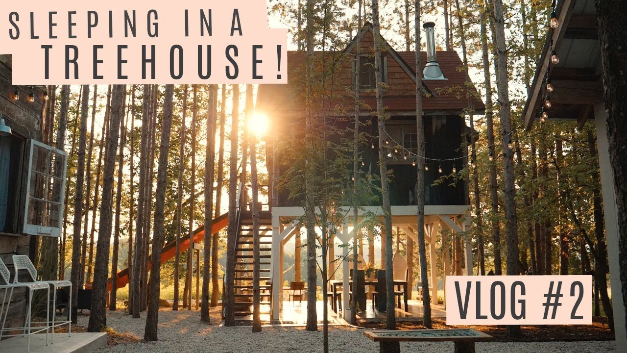 Sleeping in a Treehouse | VLOG 2 - YouTube