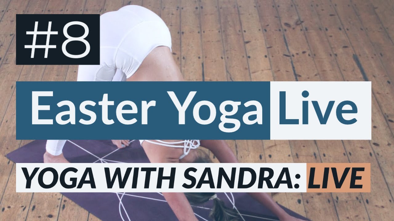 Easter Yoga Live | Yoga with Sandra - YouTube