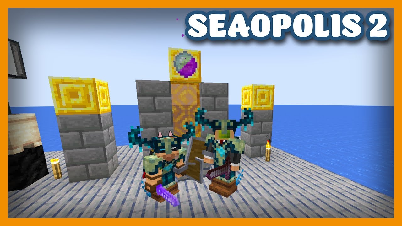 Seaopolis 2 | Dimensional Dungeons! w/@MischiefofMice| E20 | 1.19.2 ...