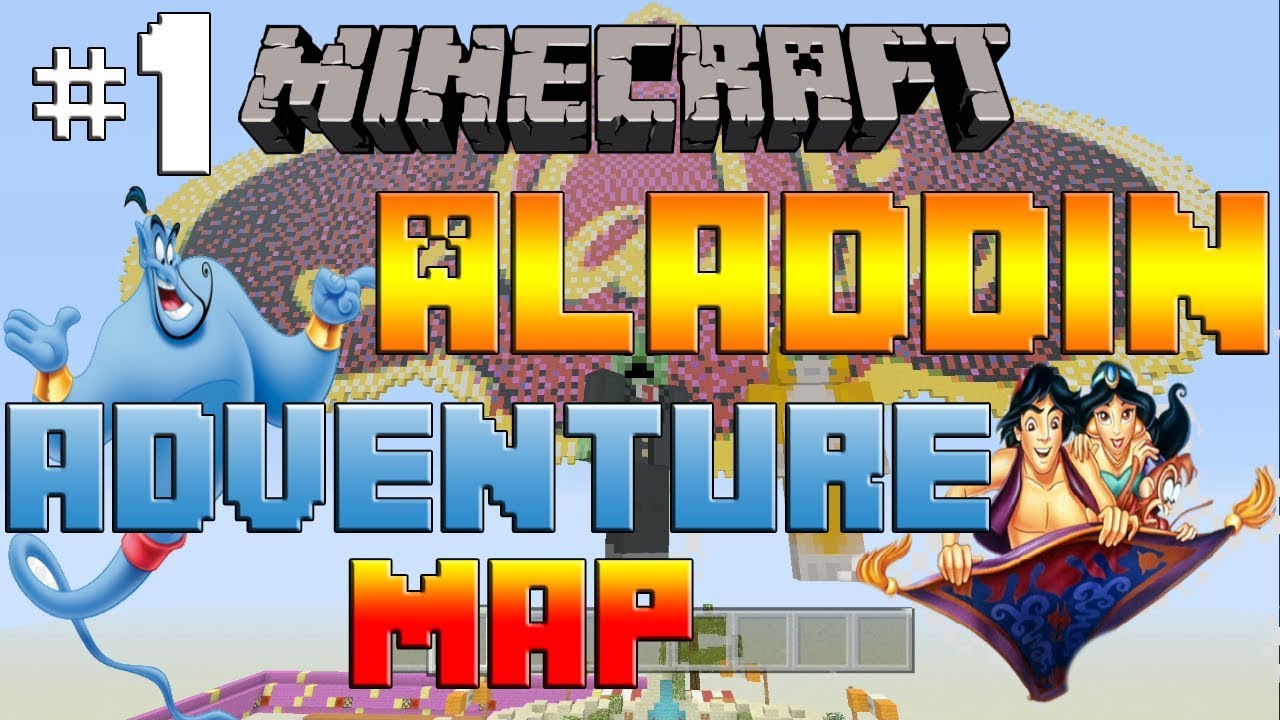 Minecraft(Xbox) ALADDIN (Adventure Map) Part 1 w/FidgetGaming - YouTube