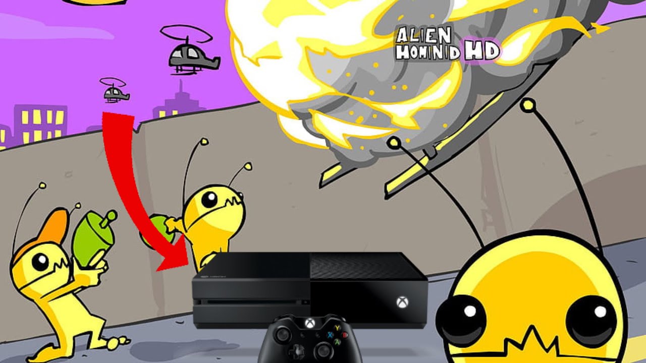 Alien Hominid HD Gameplay (Xbox One) - YouTube