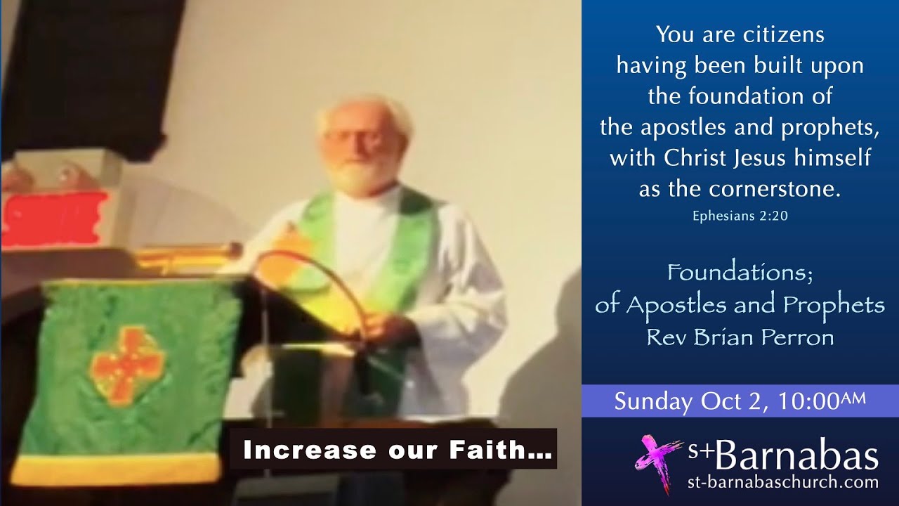 Rev Brian Increase Our Faith Oct 2 - YouTube