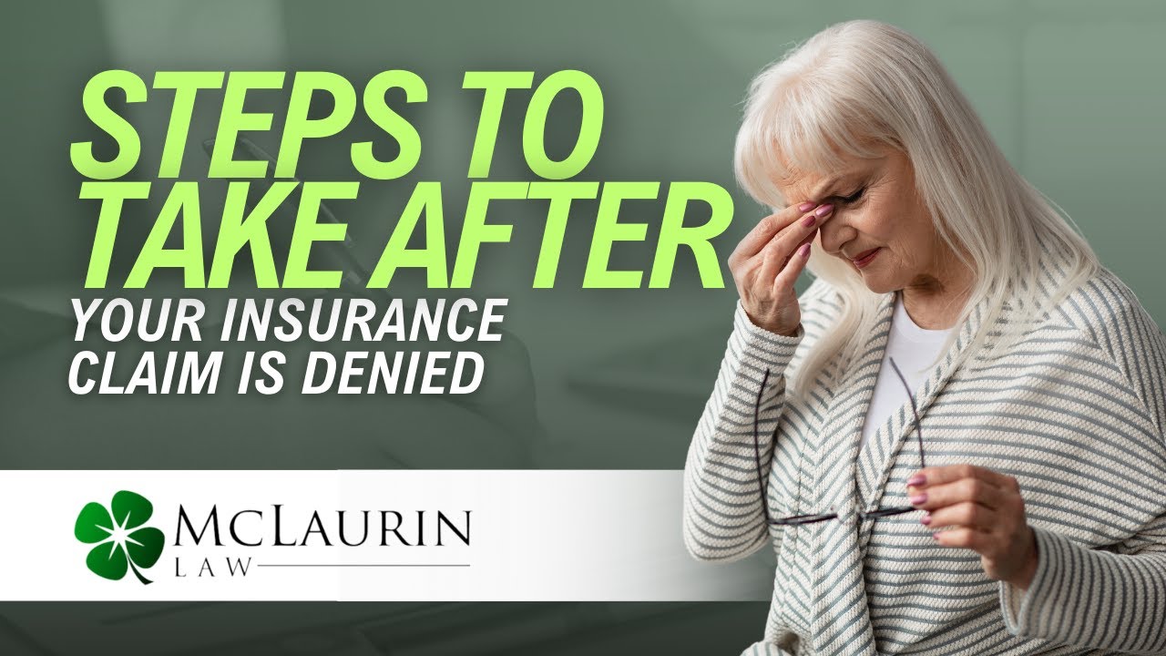 Steps To Take After Your Insurance Claim Is Denied - YouTube