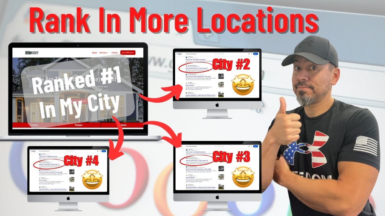 Local SEO Multiple Locations - How To Rank In Multiple Locations - YouTube