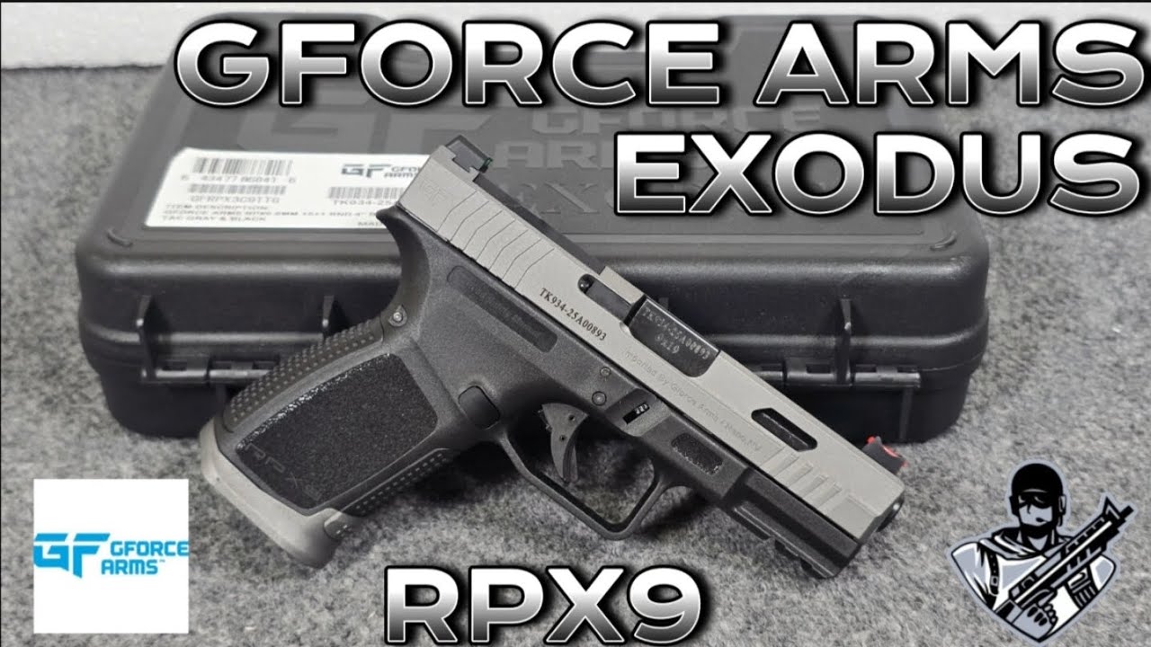 GForce Arms RPX9 Exodus in 9MM - Glock 19 Clone for under $300! - YouTube