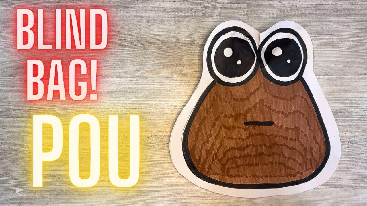 Unboxing Cute Pou Paper Blind Bag | Paper Craft | DIY | | Squishy ...