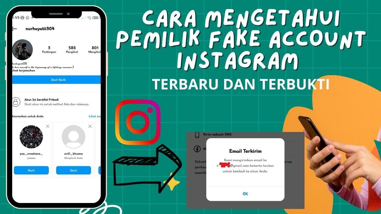 CARA MENGETAHUI PEMILIK FAKE ACCOUNT INSTAGRAM #instagram #ig # ...