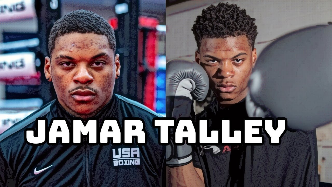 JAMAR TALLEY USA AMATEUR BOXING SKILLED HEAVYWEIGHT COMBINATION PUNCHER ...