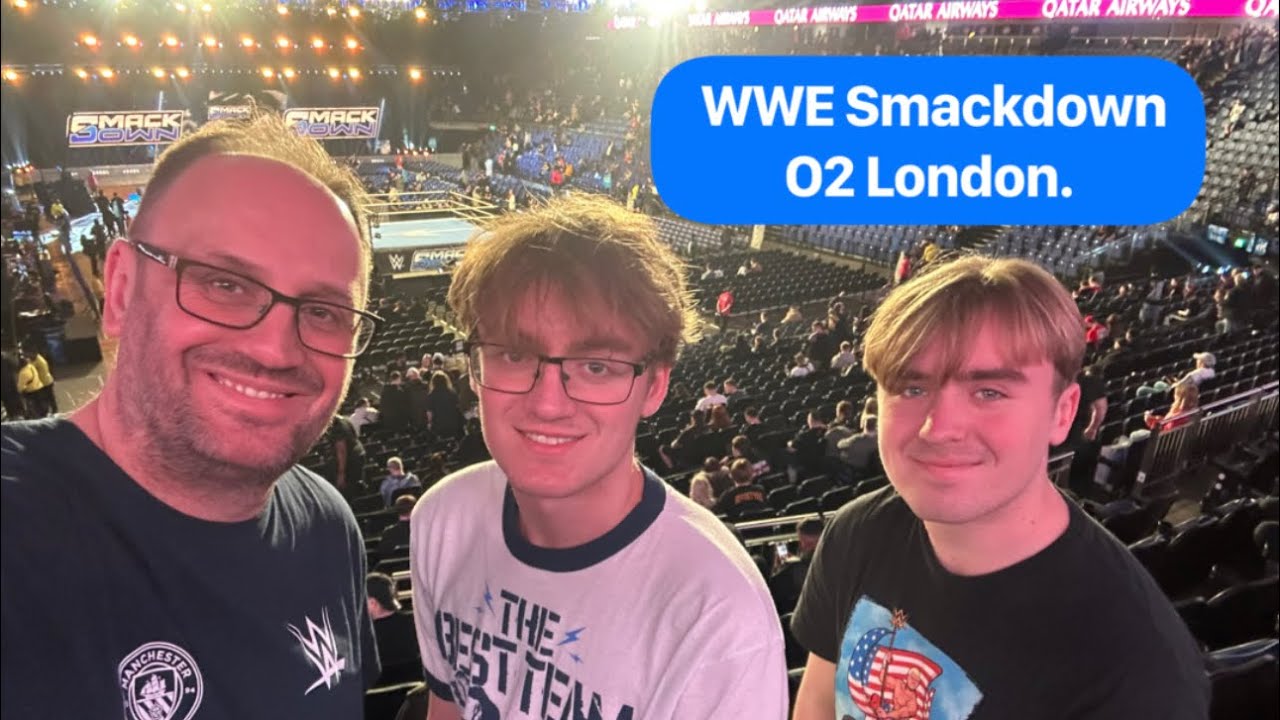 WWE Smackdown Live in London Vlog. - YouTube