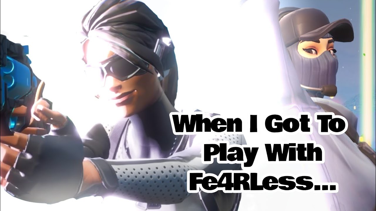 When I Got To Play With Fe4RLess - YouTube