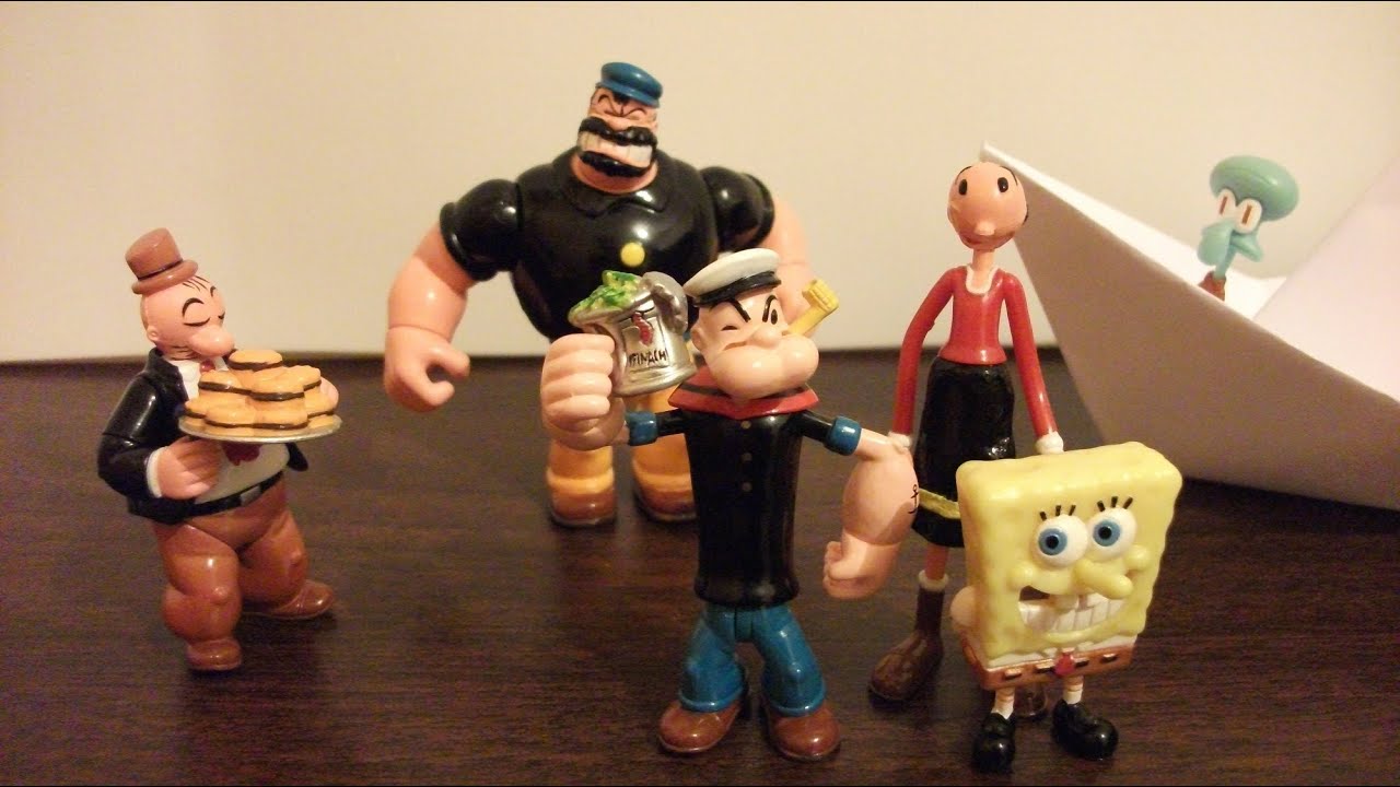 Espinacas en mi Cangreburguer. Popeye conoce a Bob Esponja (Popeye ...