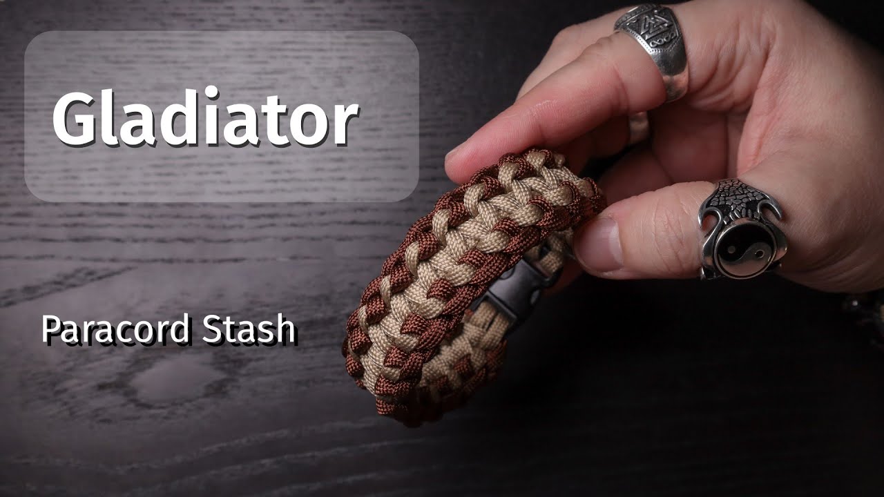 Gladiator | Браслет "Гладиатор" | Paracord Stash - браслеты из ...