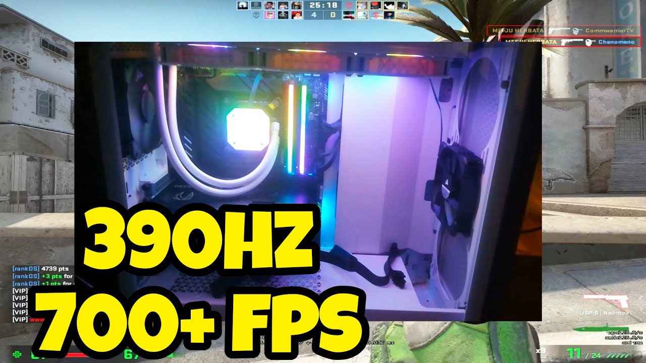 Monitor 390hz i NOWY PC z 700+ FPS 😲 - czy jest różnica??? - YouTube