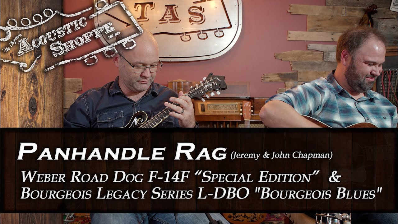 Panhandle Rag | Western Swing Mandolin Cover | - YouTube