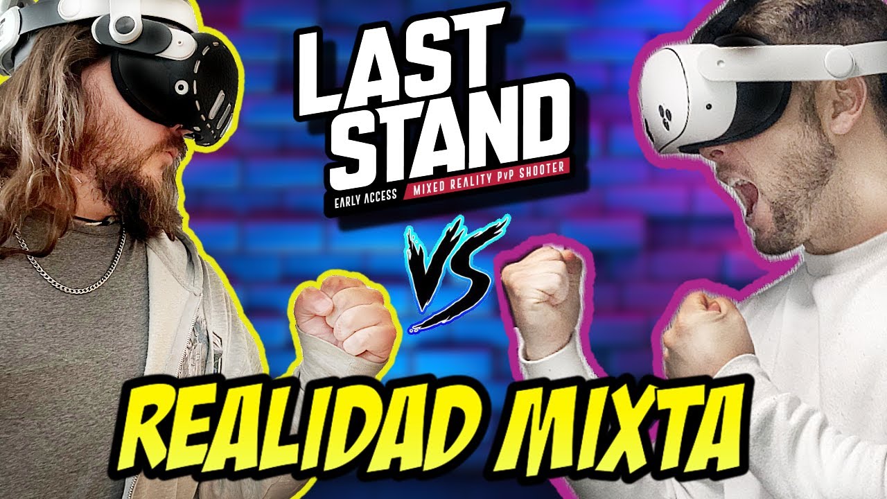 BRUTAL!😱 LAST STAND VR, El Shooter PvP de Realidad Mixta EN META QUEST ...