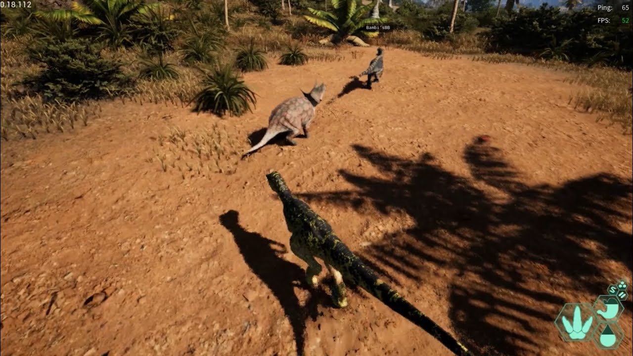 Raptor Pack vs Diabloceratops - Omniraptor Gameplay The Isle Evrima ...