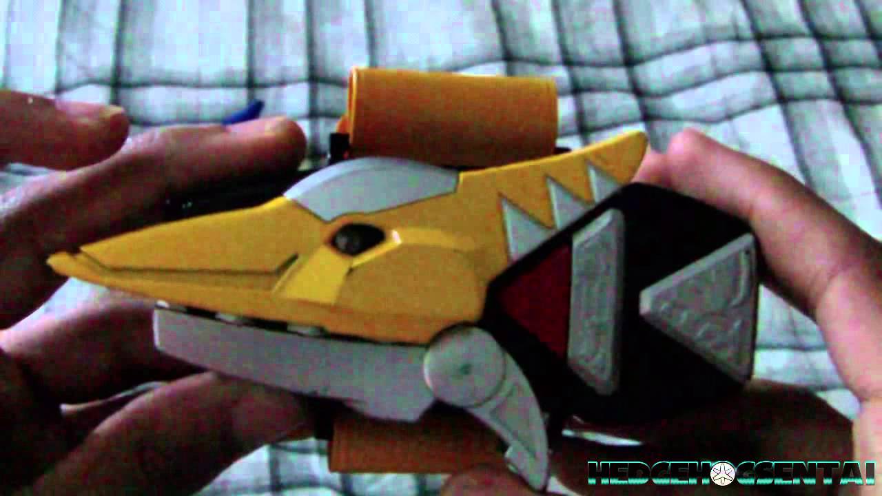 Thundersaurus Morpher(Dino Thunder)- Review - YouTube