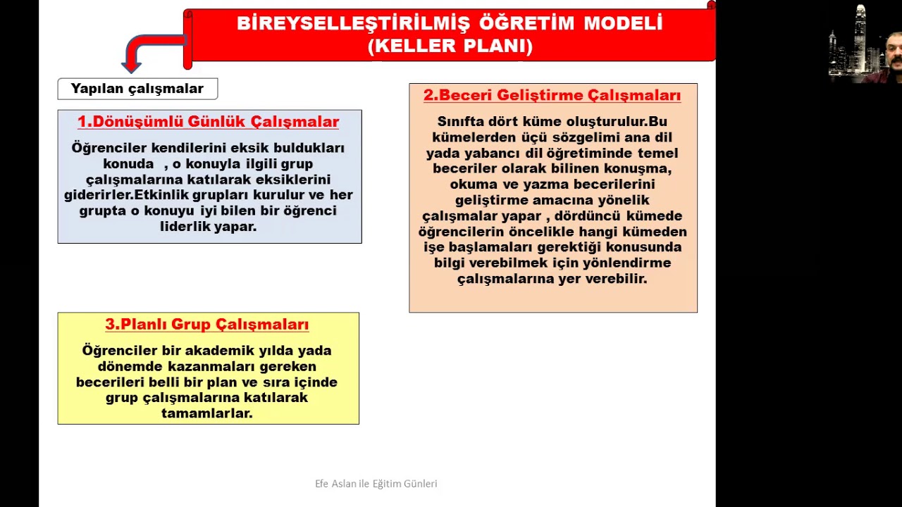 Efe Aslan ile Öğrenme Modelleri 3 - YouTube