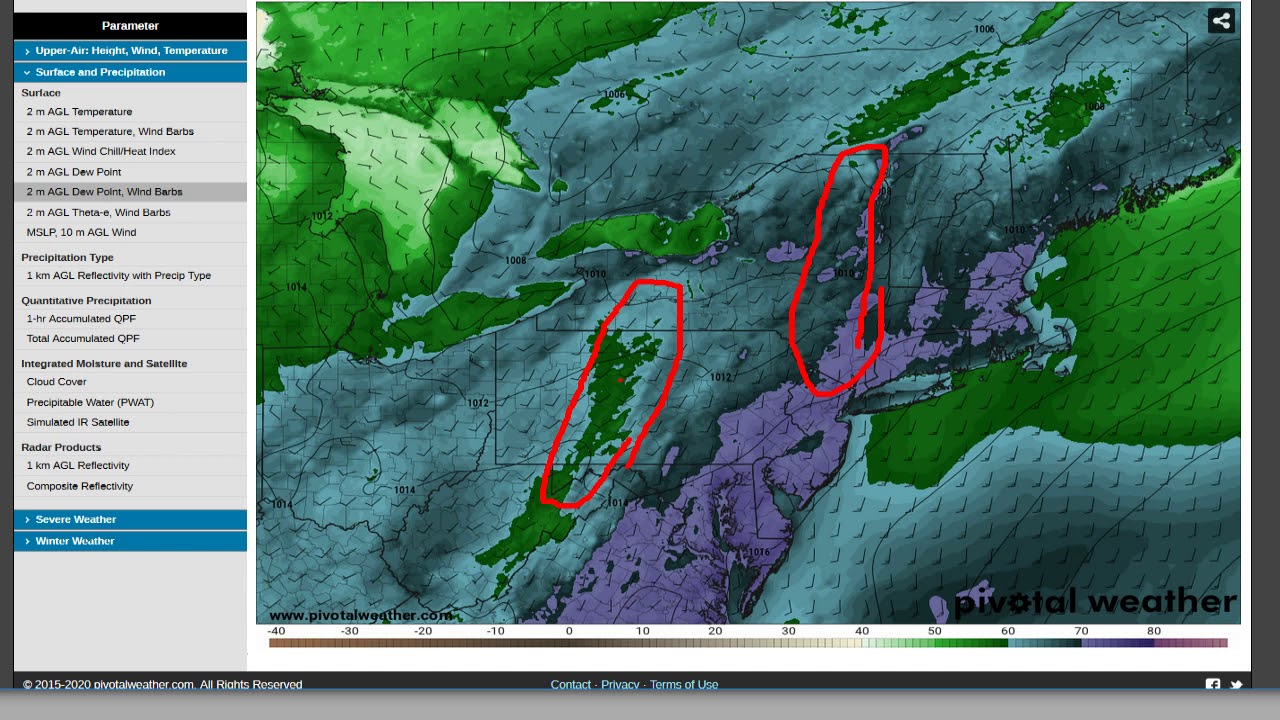 FORECAST LAB - Fri 5/29/2020 - A look at a storm setup in New York ...