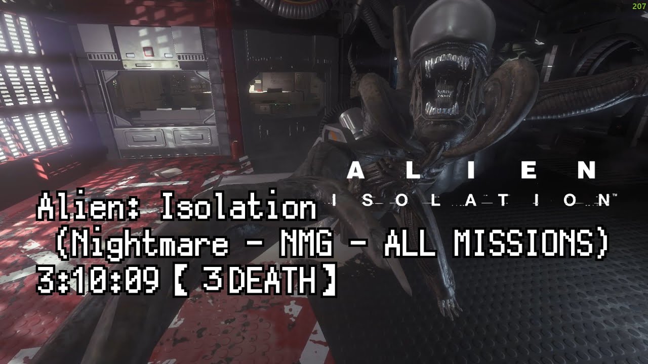 【暫定/RTA in Japan応募用】Alien: Isolation - 3:10:09 (Nightmare, NMG, All ...