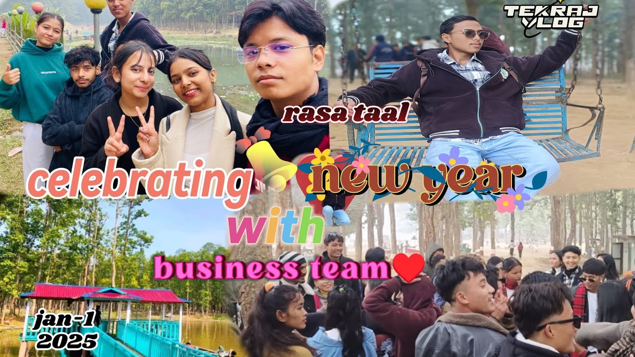 celebrating new year in rasa taal 🎊🎉 / First picnic 2025 💖#tekraj - YouTube
