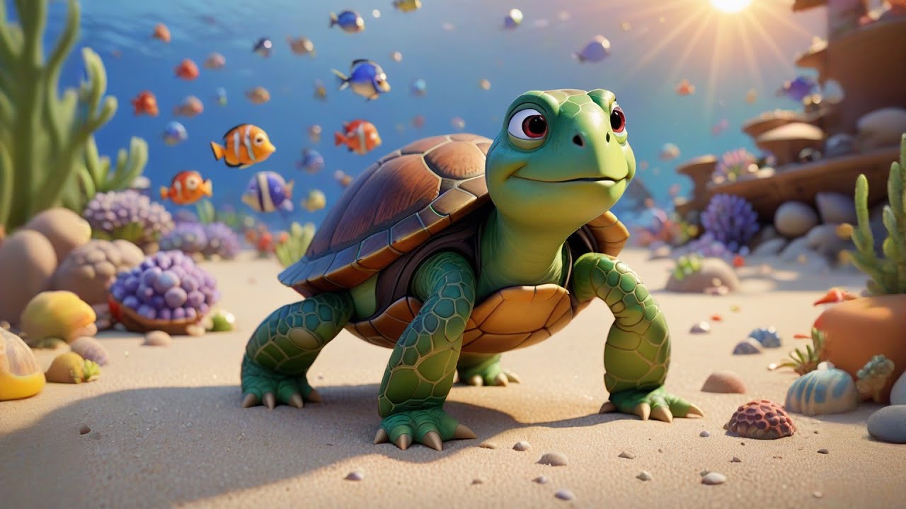 Tutu Turtle Turns Around | Fun Kids Song | Nursery Rhymes and Baby ...