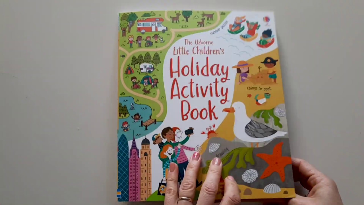 The Usborne Little Children s Holiday Activity Book YouTube