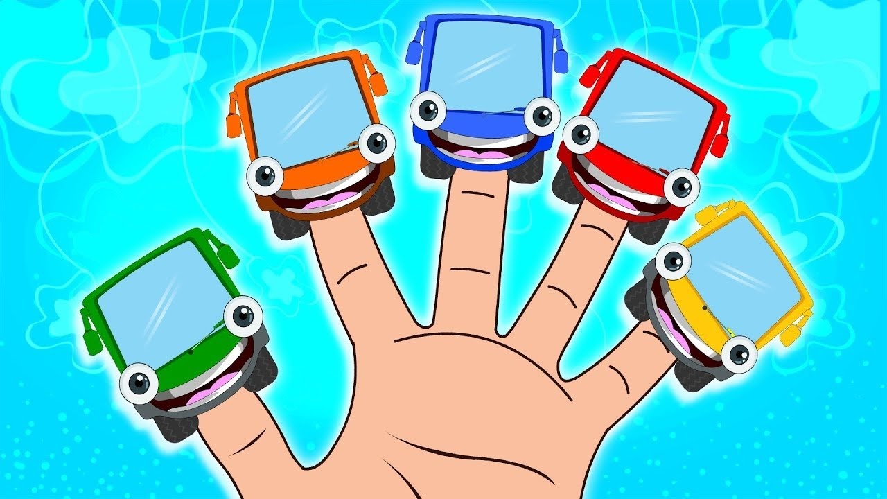 Wheels on the Bus Finger Family 🚌🖐️👪 + Finger Family Rhymes Collection ...