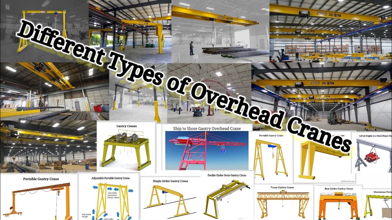Different Types f Overhead and Eot Cranes || High Accuracy ,High ...