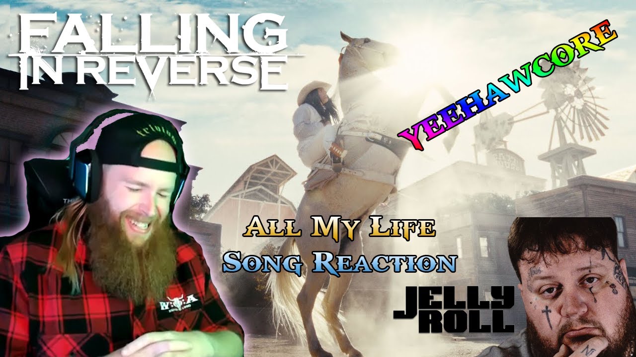 FALLING IN REVERSE - All My Life feat. Jelly Roll (Song Reaction) - YouTube