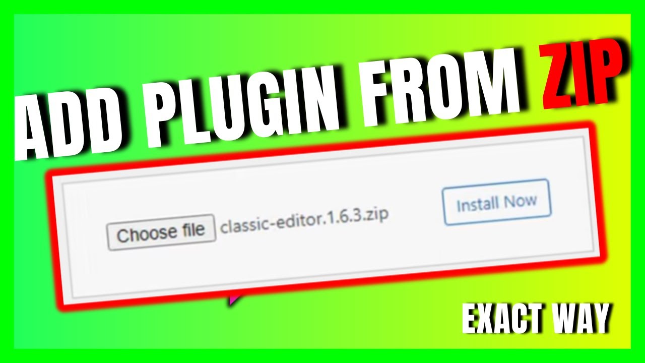 How to install wordpress plugin from zip | Wordpress Plugin ...