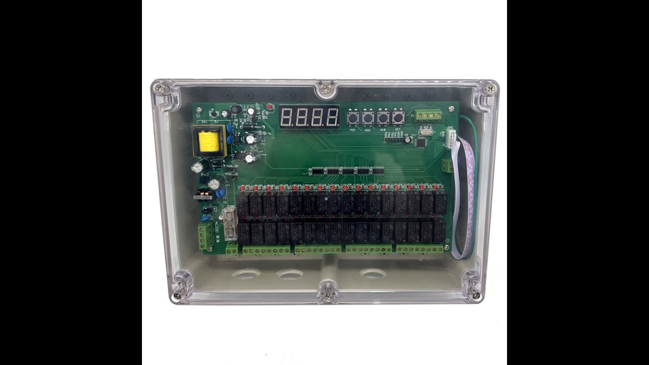 64 Lines Dust Collector Pulse Jet Solenoid Valve Sequential Timer ...