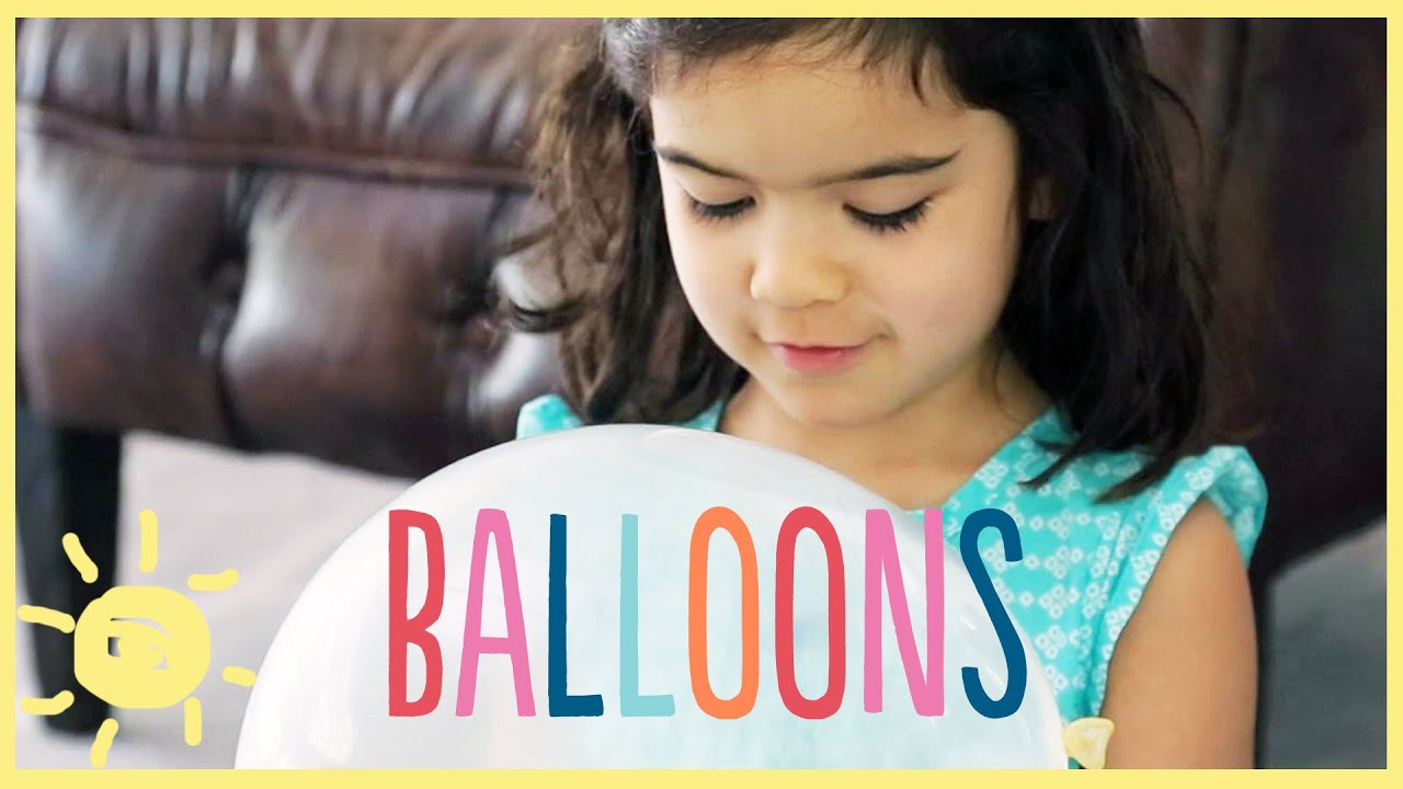 PLAY | 3 simple BALLOON activities your kids will love! - YouTube