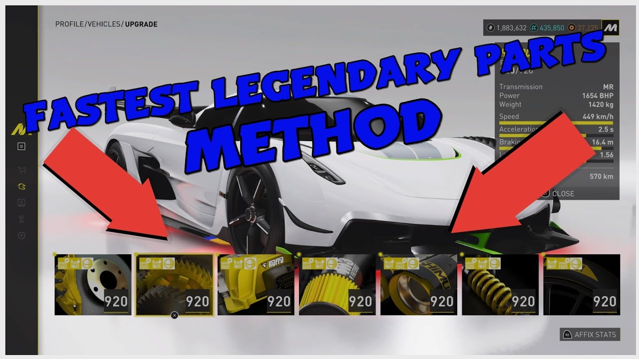 THE CREW MOTORFEST FASTEST WAY TO GET LEGENDARY PARTS EASY METHOD - YouTube