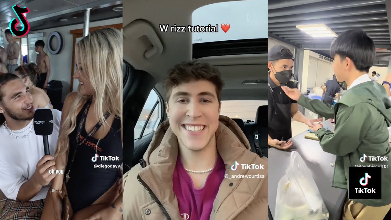 W RIZZ TIKTOK MOMENTS COMPILATION #1 RIZZ TIKTOKS - YouTube
