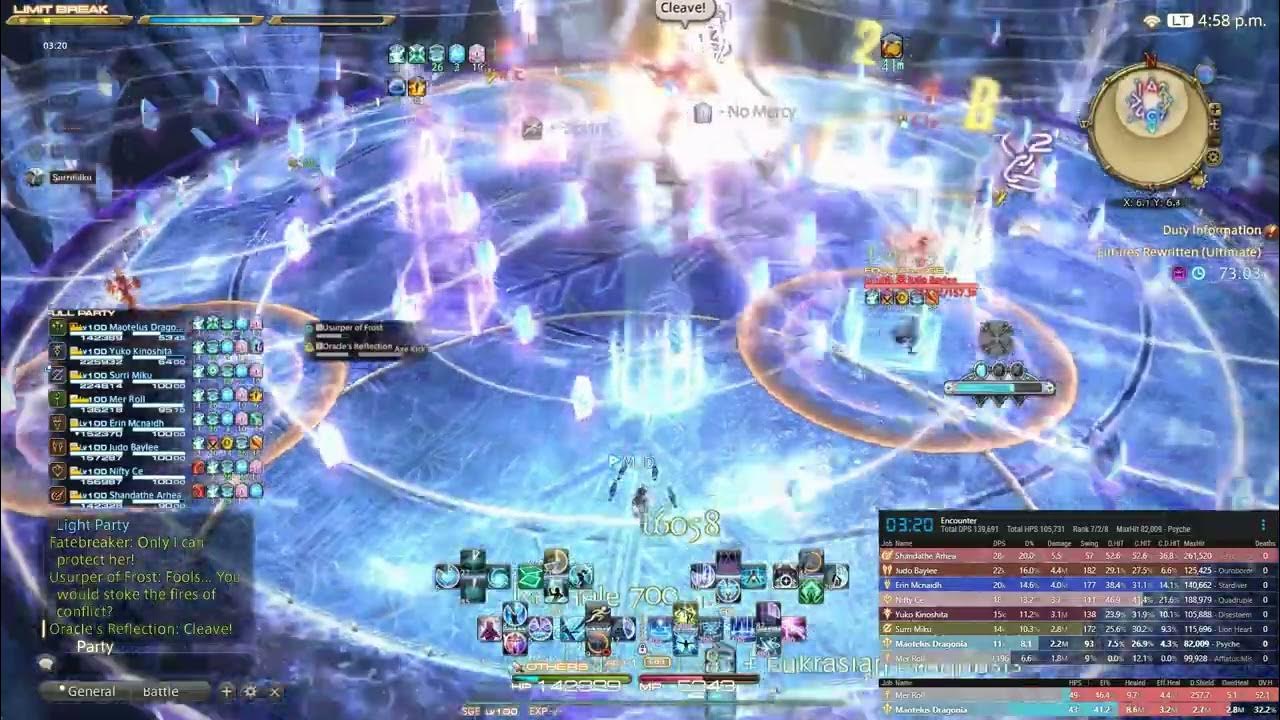 FF14 FRU Diamond Dust Compilation (ECHO/TN Strat ) - SAGE POV - YouTube