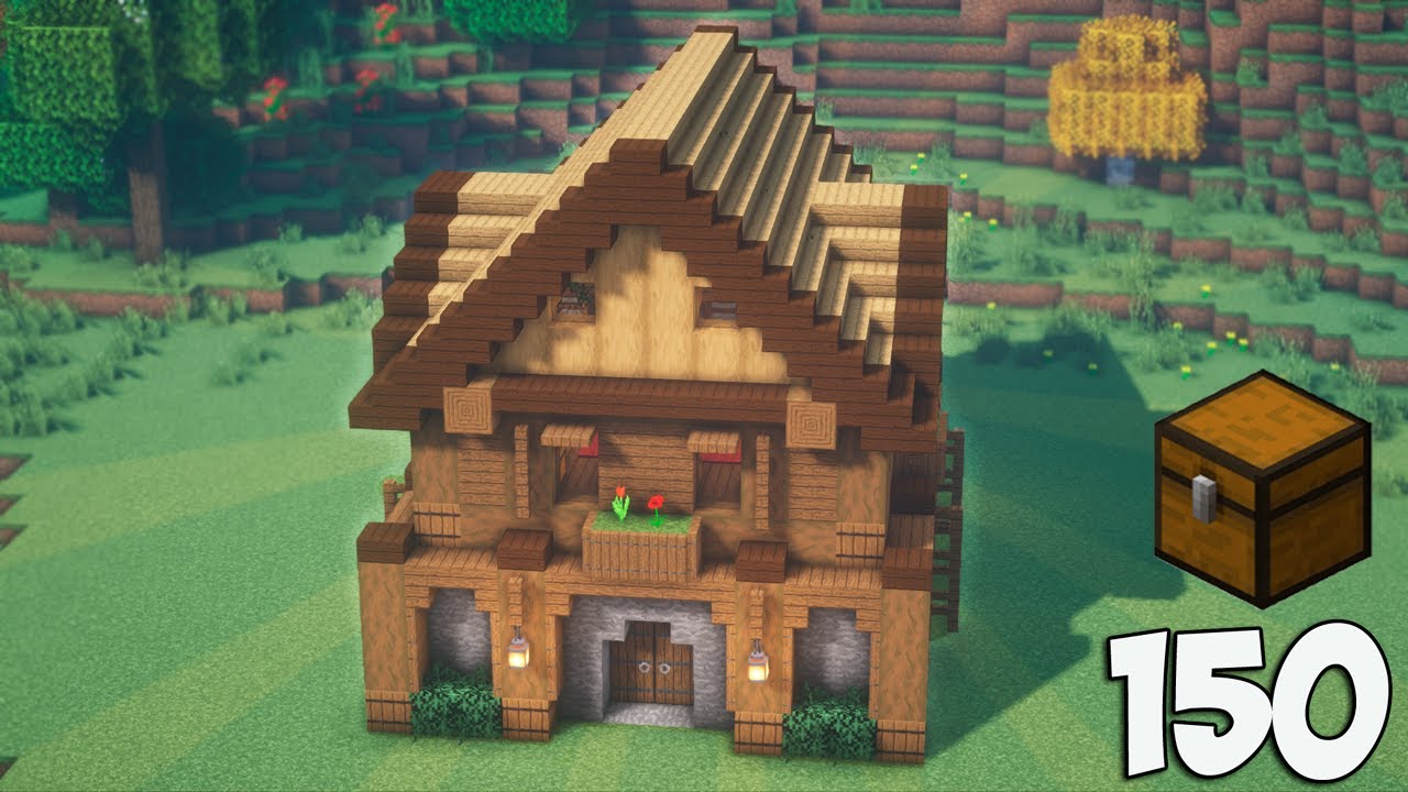 Minecraft: How to Build a Storage House #5 - YouTube